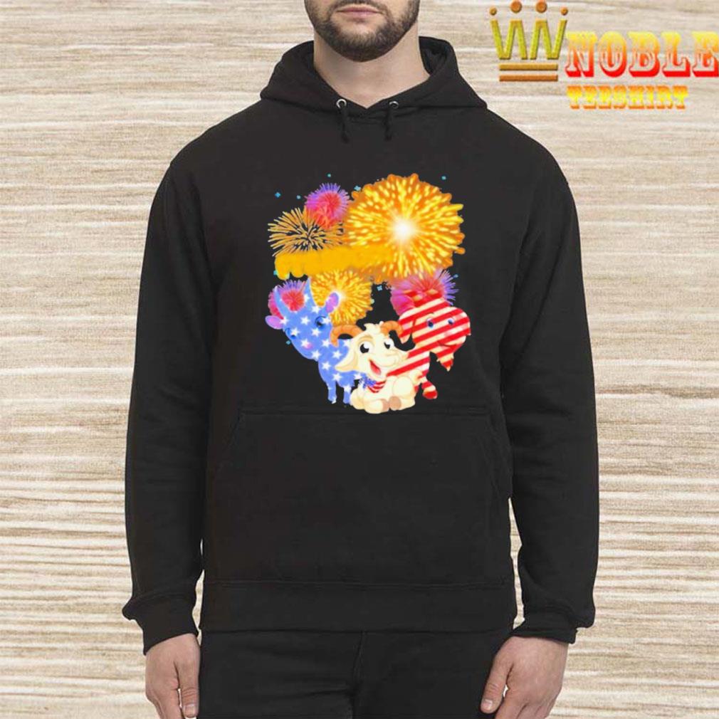 Goat freedom firework for goat lover happy 4th of july shirt, hoodie ...
