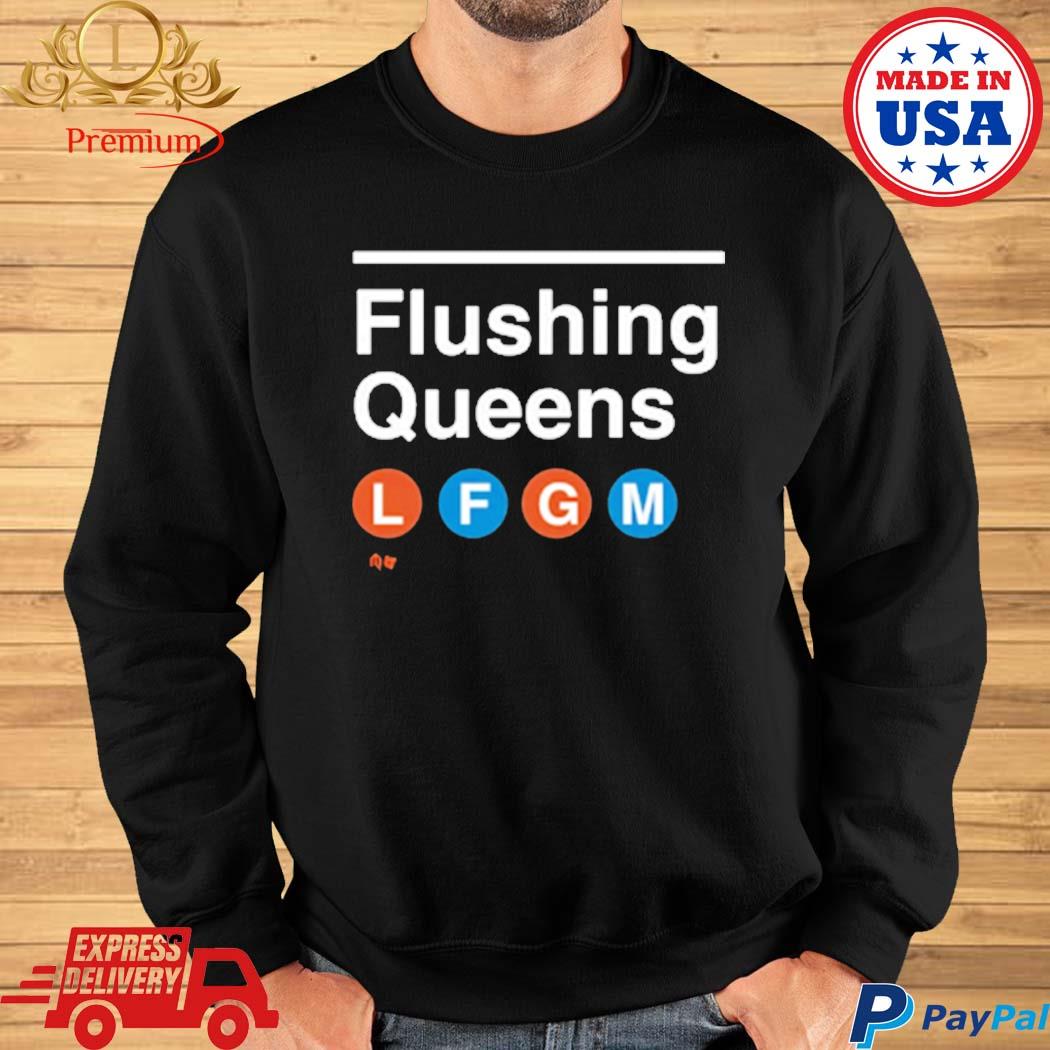 Official Lfgm flushing queens subway sign T-shirt, hoodie, tank top ...