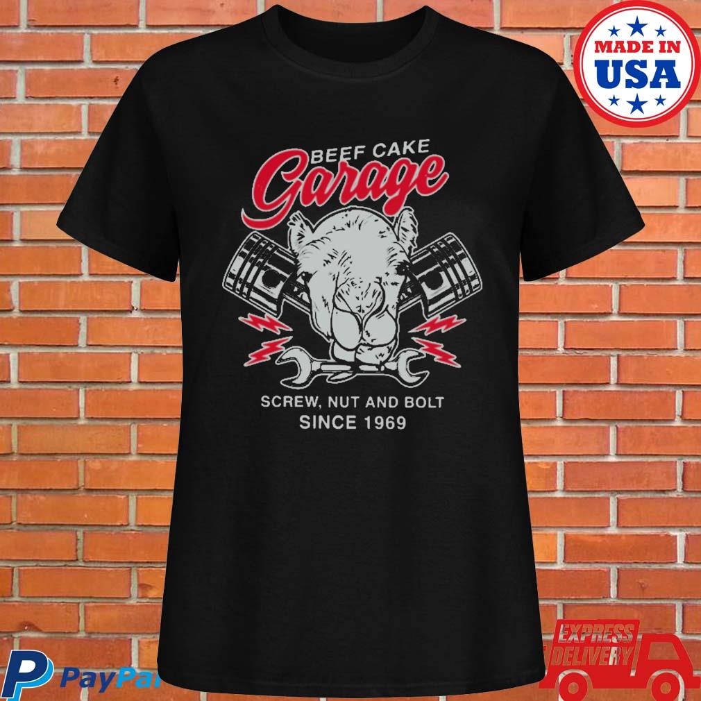 Official Andrew flair merch beefcake garage screw nut and bolt since ...