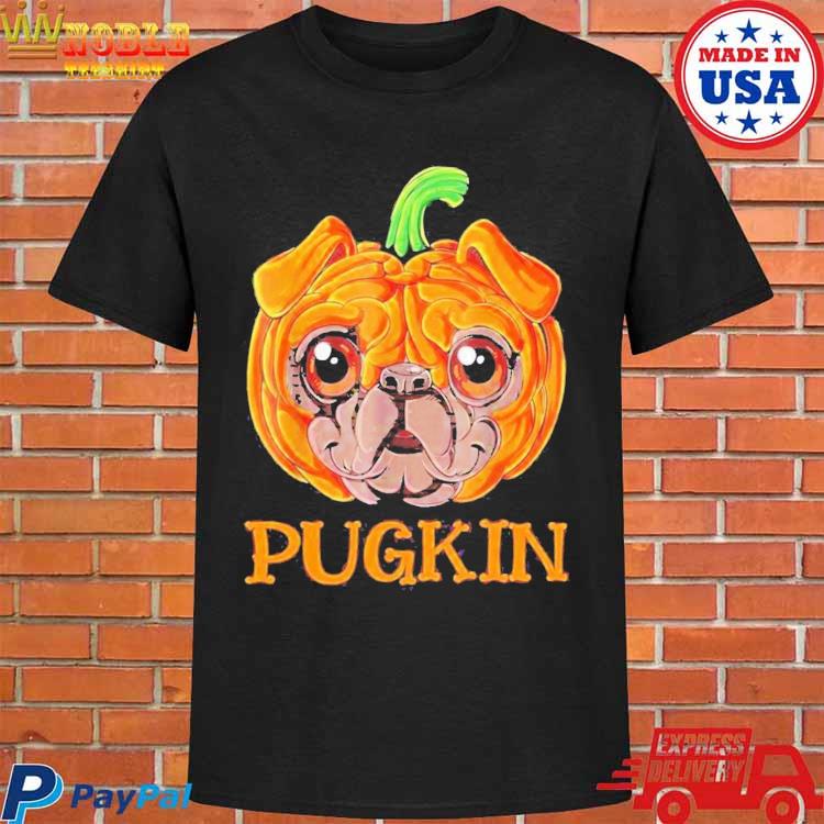 Pugs In Pumpkin Costumes