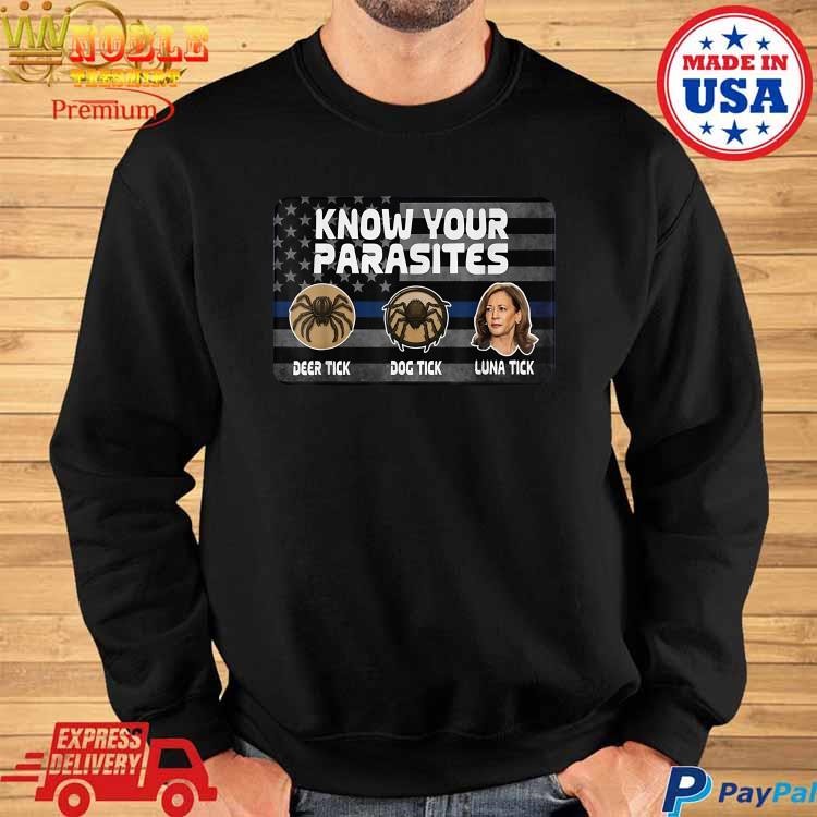 Official Kamala Harris know your parasites deer tick dog tick luna tick ...