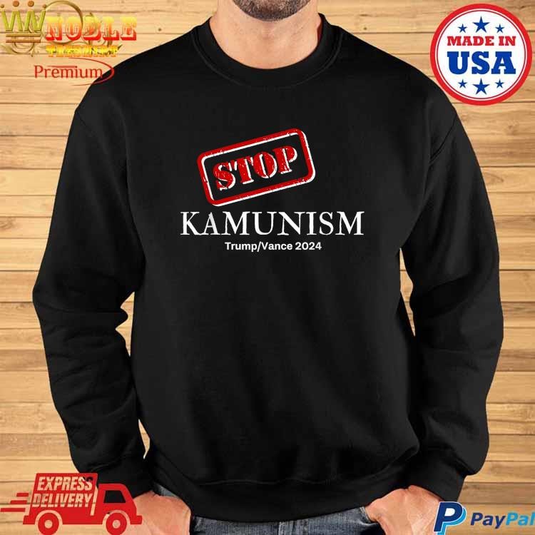 Official Stop kamunism Kamala Harris 2024 Trump vance supporters T ...