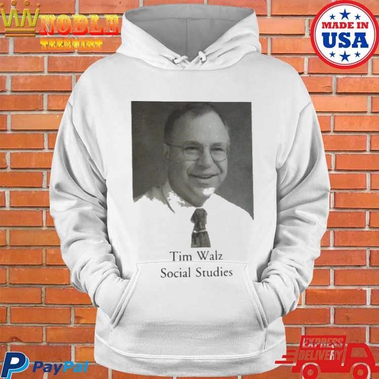 Official Tim walz social studies 2024 T-shirt, hoodie, tank top ...