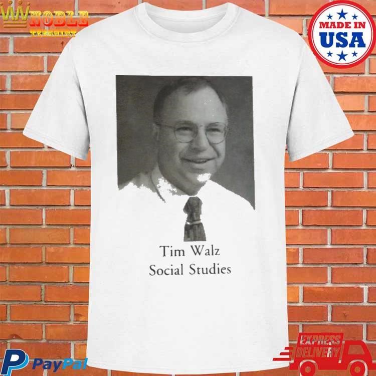 Official Tim walz social studies 2024 T-shirt, hoodie, tank top ...