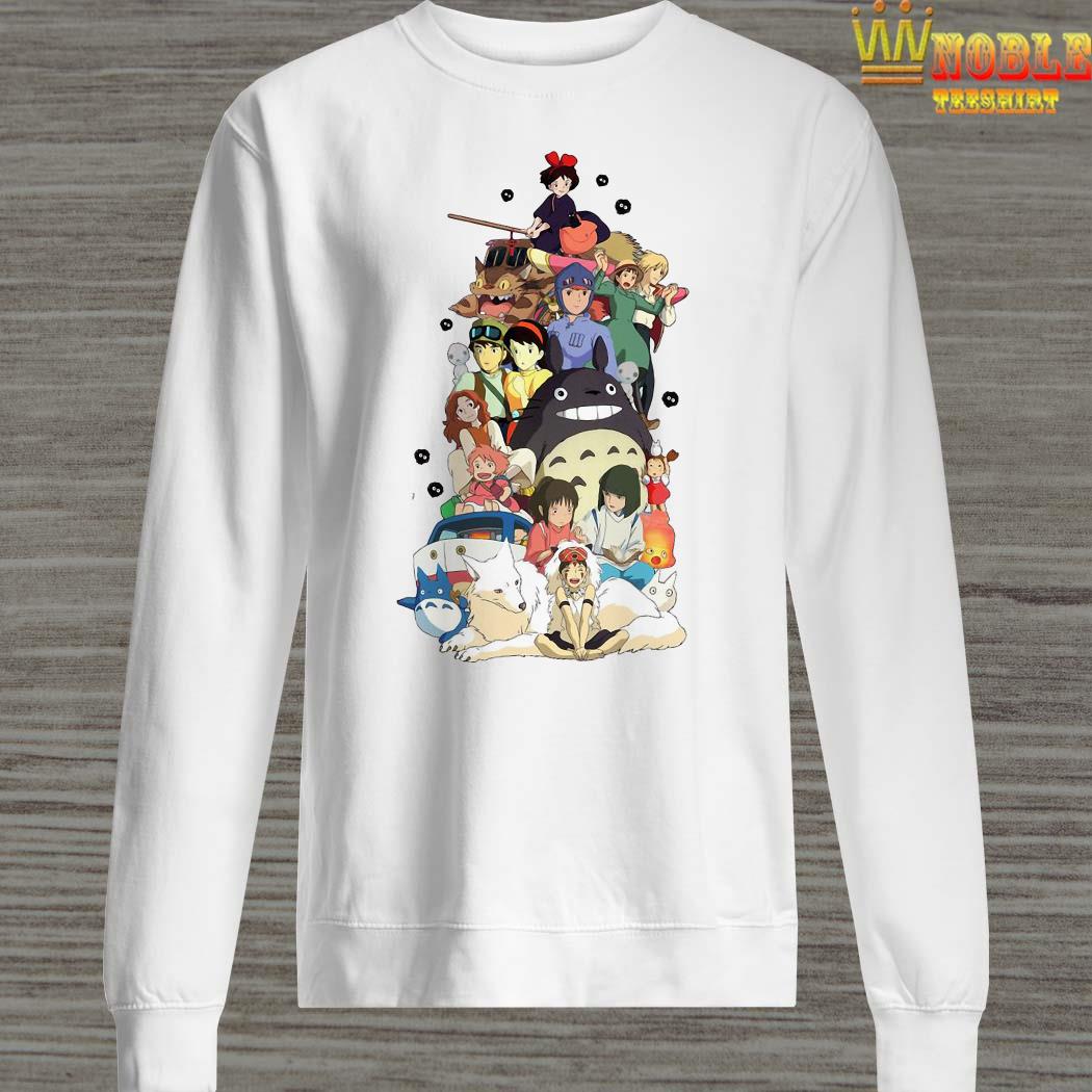 Studio Ghibli Character Shirt, Sweater, Long Sleeved And Hoodie