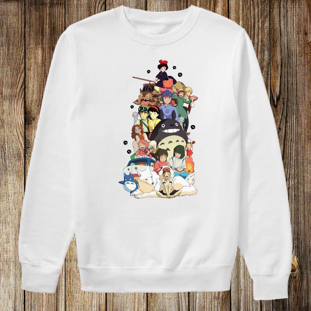 Studio Ghibli Character Shirt, Sweater, Long Sleeved And Hoodie
